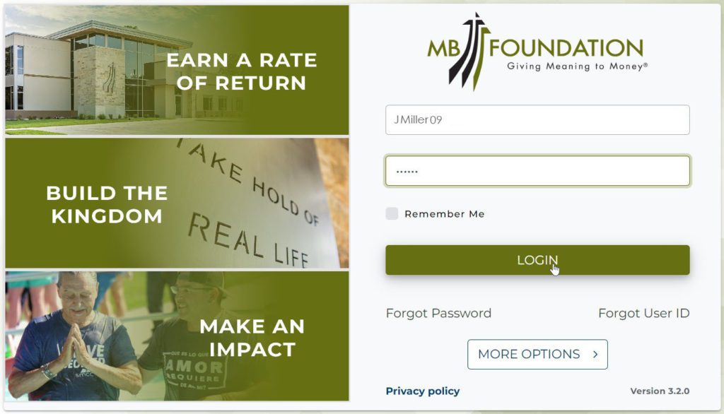 Online Access | MB Foundation